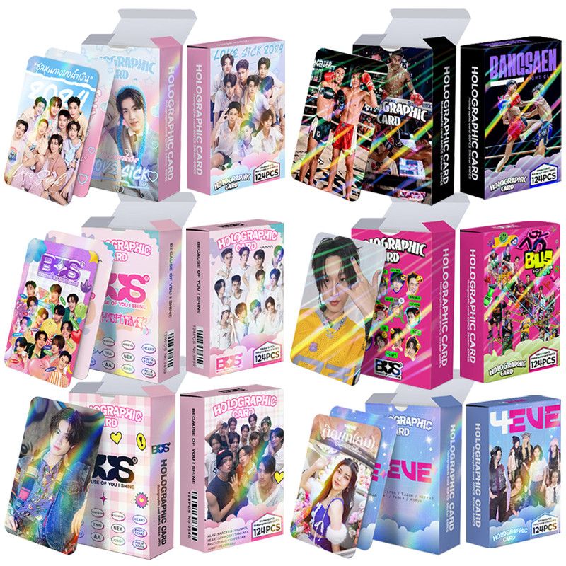 124 ชิ้นการ์ด Bangsaen Fight Club Photocard BUS เพราะคุณ I Shine Love Sick 2024 4EVE การ์ด ...