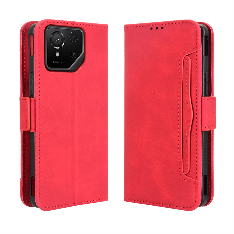 สําหรับ Asus ROG Phone 9 Pro card Bag Business Leather Wallet Case ช่อง ...
