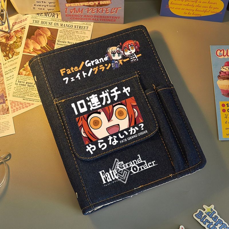 อะนิเมะ FGO Notepad Fate/Grand Order มิติโน้ตบุ๊คนักเรียนญี่ปุ่นไดอารี่ ...