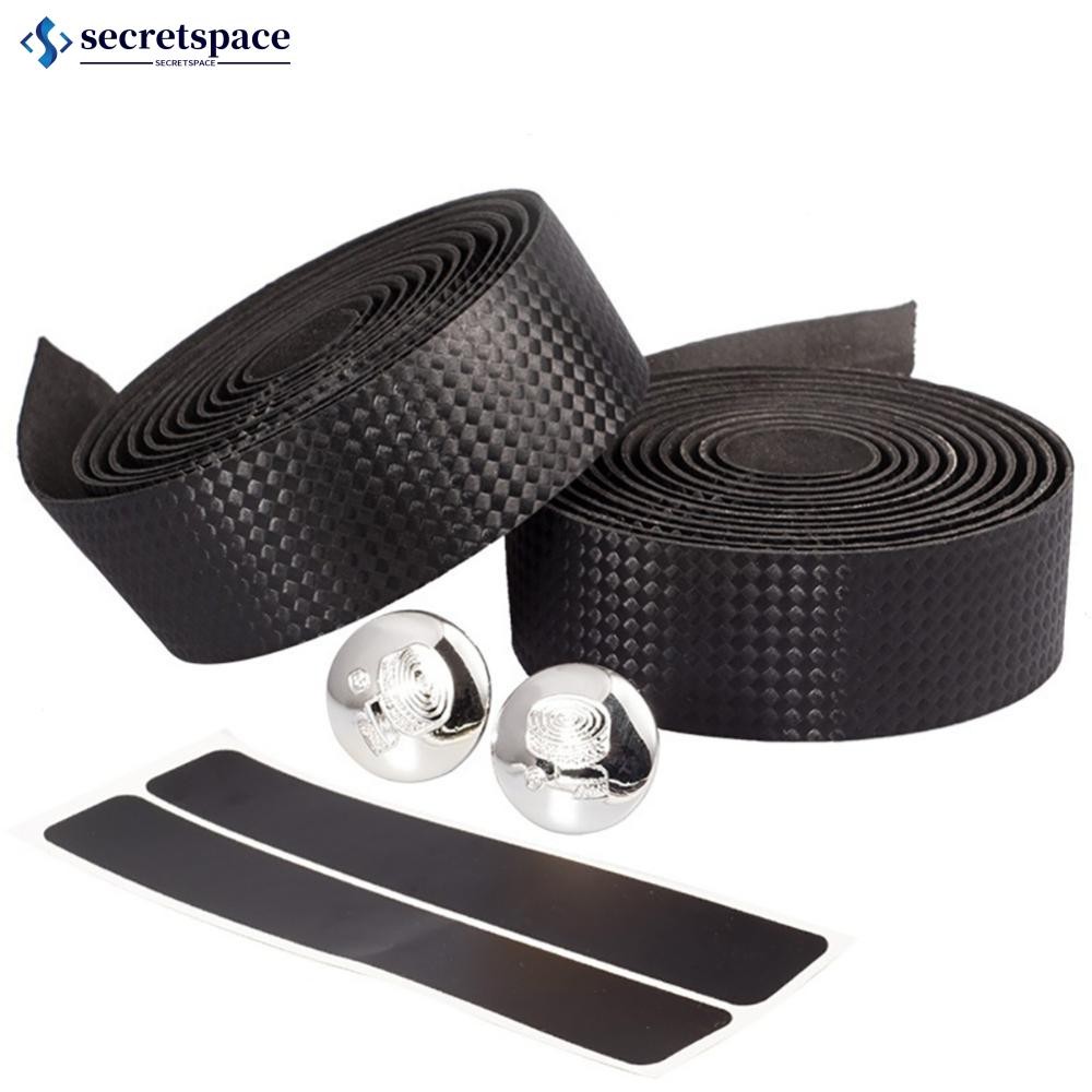 Secretspace 1 คู่จักรยาน Handlebar Wrap Handle Bar Damping คาร์บอน ...