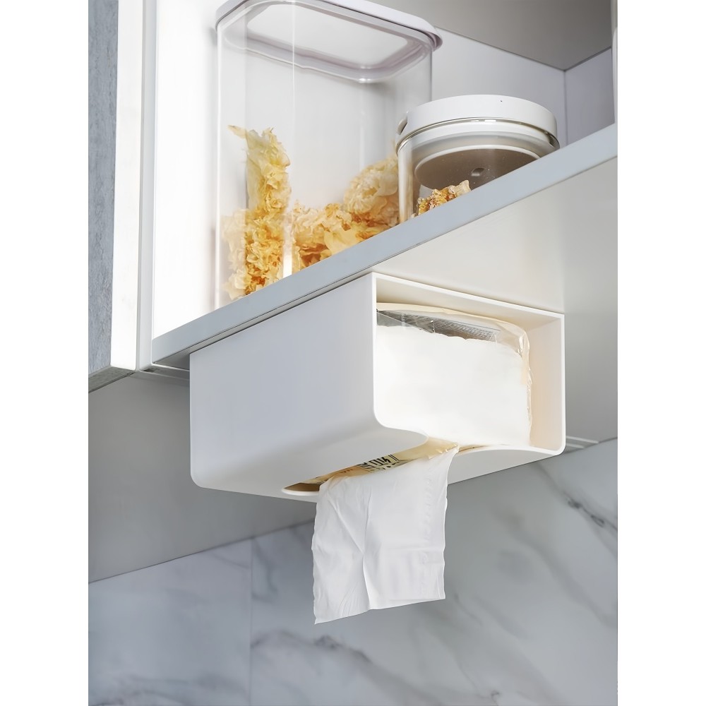 Tissue Box for Home Living Room Creative Tissue Holder No-Trace No ...