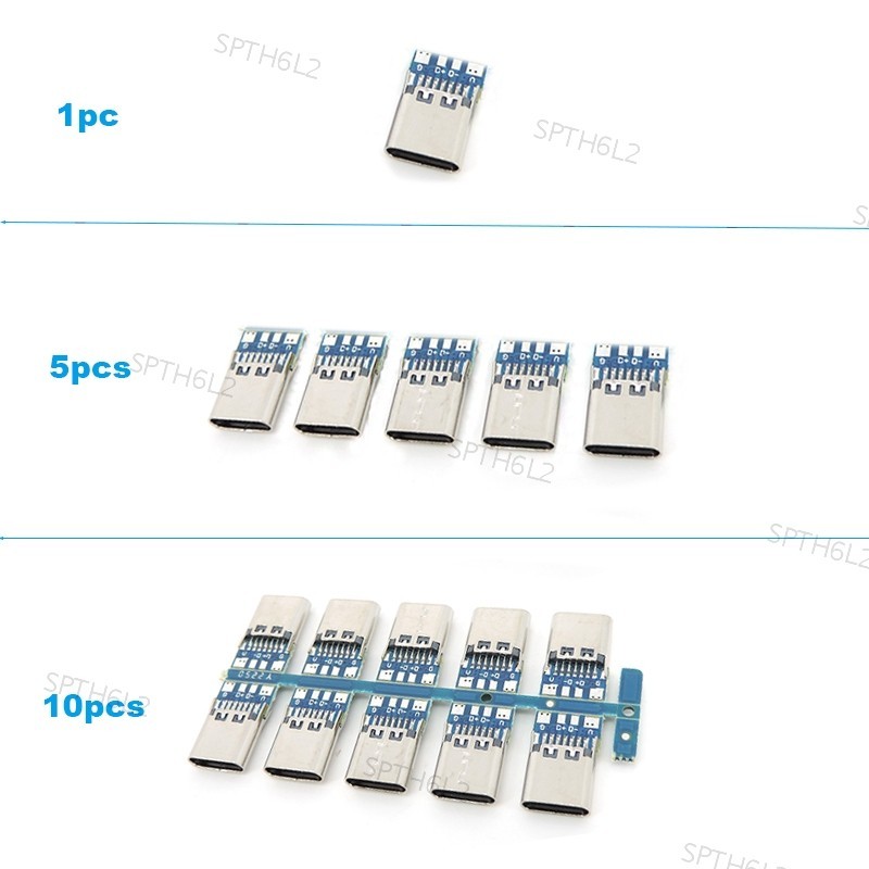 Usb-c 3.1 ประเภท C หญิง Connector 4 Pin Test Adapter Connector Socket ...