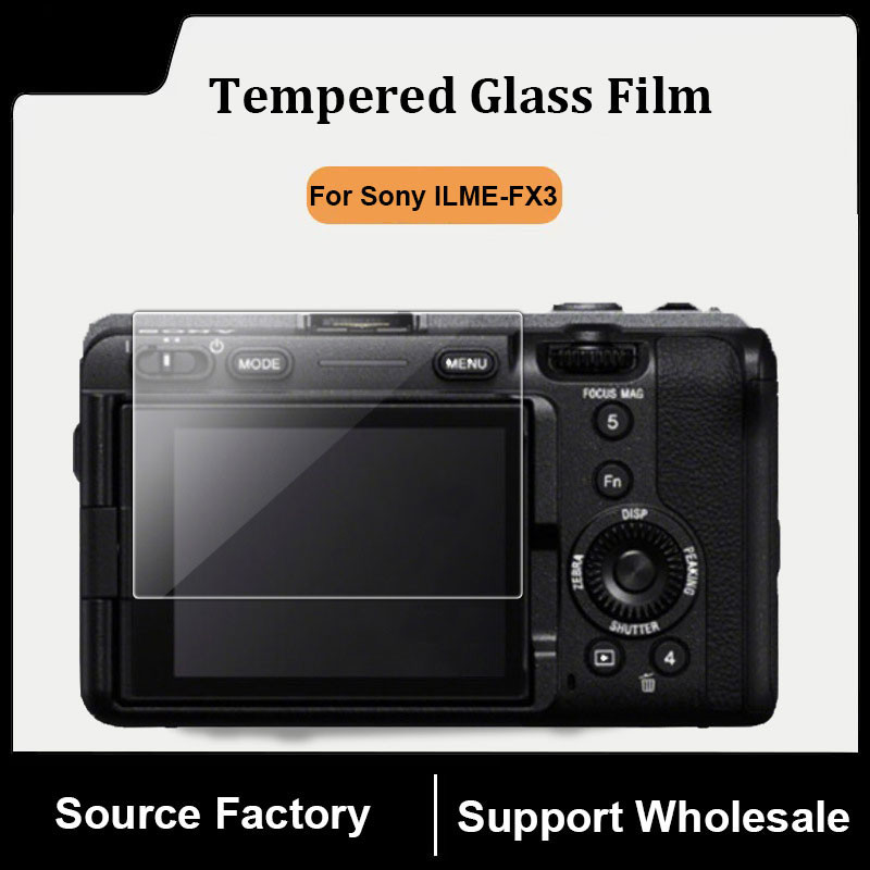 สําหรับ Sony ILME-FX3 FX6 FX30 ILME-FX30 FX30B กล้องกระจกนิรภัย 9H 2.5D หน้าจอ LCD Protector ...