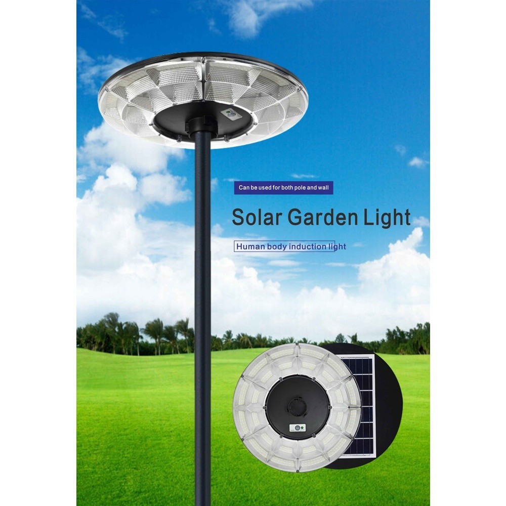 LOCAL789 EILON โคมไฟสนาม UFO โซลาร์เซลล์ พร้อมรีโมท 1200W รุ่น ETYD-SHD61-1200W แสงคูลไวท์ ...