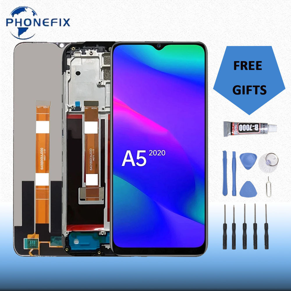 Lcd สําหรับ Oppo A5 2020 CPH1933 CPH1935 CPH1931 CPH1959 หน ้ าจอสัมผัส ...