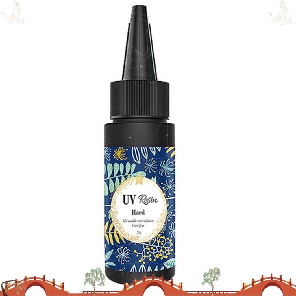 Hard UV กาวเรซิน Clear Ultraviolet Curing Quick Drying อีพ็อกซี่เรซิ่น UV กาว DIY เครื่องประดับ ...