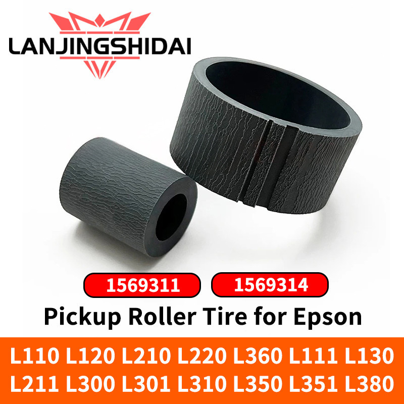 Pickup Roller ยางสําหรับ Epson L110 L120 L210 L220 L360 L130 L132 L222 L300 L310 L350 L355 L362 ...