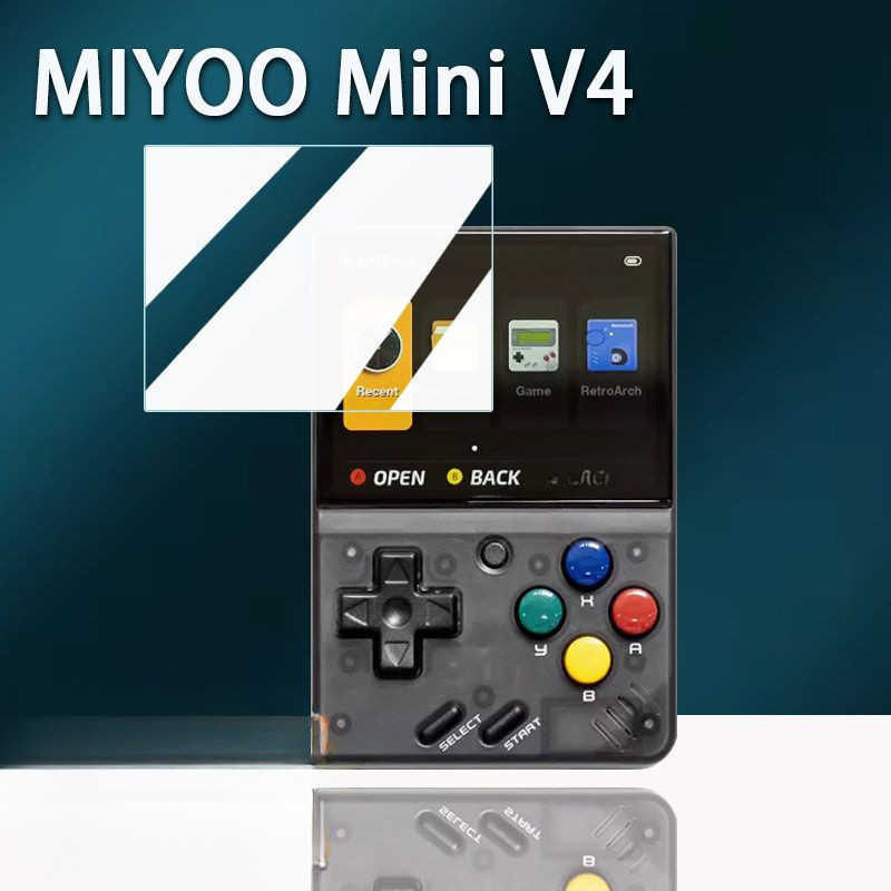 สําหรับ Miyoo Mini V4 9H กระจกนิรภัยป้องกันหน้าจอสําหรับ Miyoo Mini V4 ...