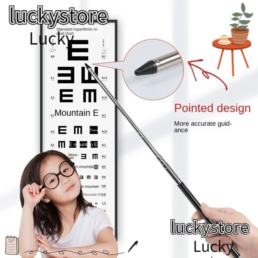 Lucky อ ่ านหนังสือ Sticks, Retractable Office Teaching Aid Optometry ...
