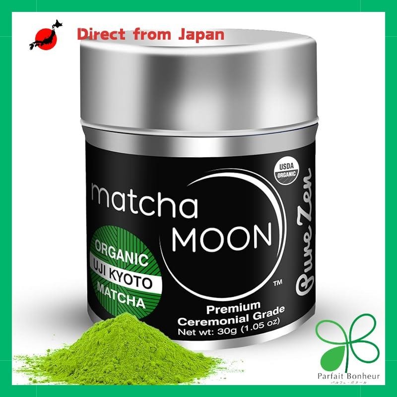 Kyoto Uji Matcha Moon Organic Ceremonial Grade Matcha Powder 30g【Direct from Japan】 | Shopee ...