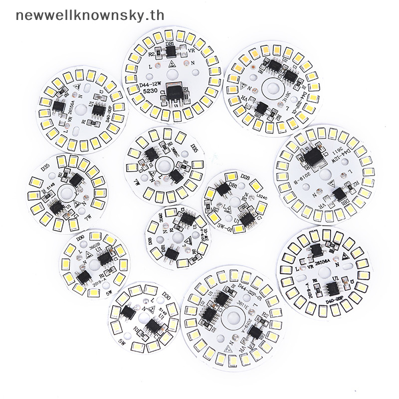 ใหม ่ หลอดไฟ LED Patch โคมไฟ SMD แผ ่ นวงกลมโมดูลแหล ่ งกําเนิดแสงแผ ่ ...