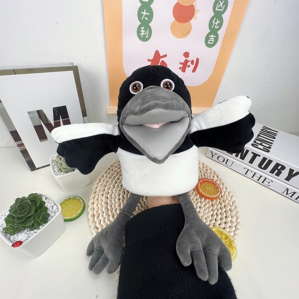 Wow English Steve และ Maggie Crow ตุ ๊ กตาสัตว ์ ตุ ๊ กตา | Shopee Thailand