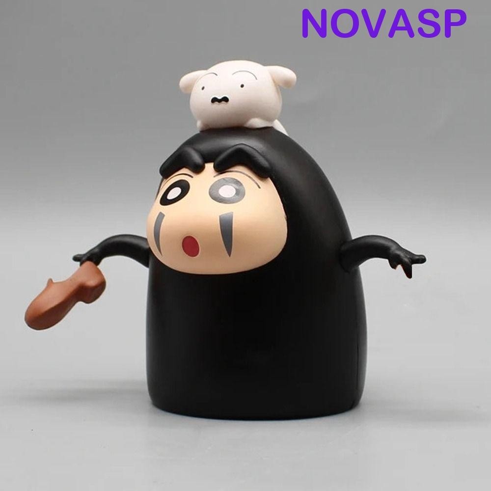 Novasp Shinnosuke Action Figurine, COS Faceless PVC ของเล่น Crayon Shin ...