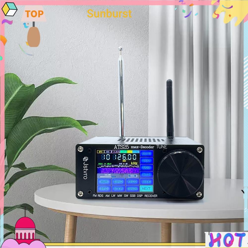 Si4732 ATS-25 Max-Decoder Radio Receiver เพิ่มฟังก์ชั่นถอดรหัส CW RTty ...