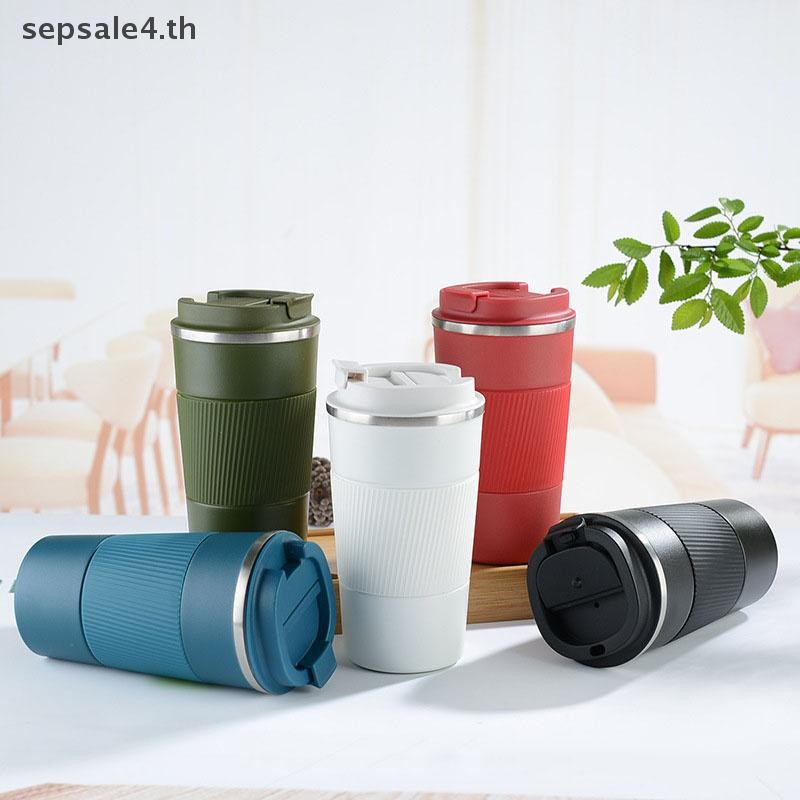 # Sepsale # 380ml 510ml ถ้วยกาแฟสแตนเลสแก้วเก็บความร้อน Garrafa Termica Cafe Copo Termico Caneca ...