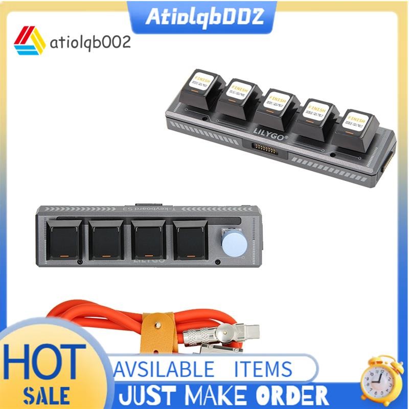 Lilygo T-Keyboard-S3 Pro ESP32-S3 คีย์บอร์ด Development Board 0.85 นิ้วปุ่ม LCD WiFi บลูทูธ ...