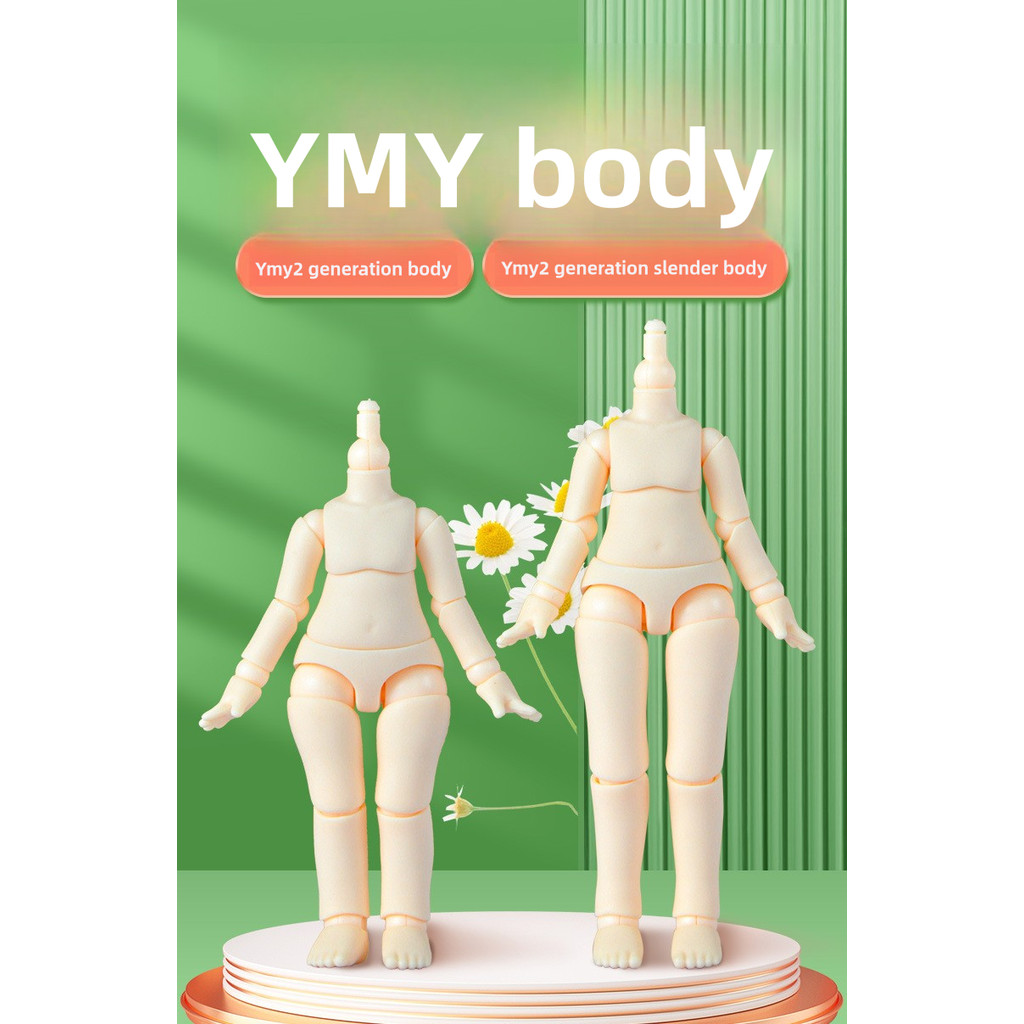 แท้ YMY OB11 GSC รุ่นที่สอง 12 รูป BJD Poseable Doll Heads Body R1K3 | Shopee Thailand