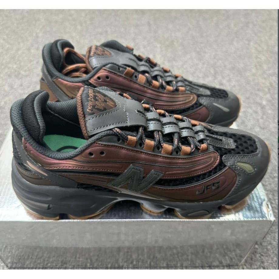 Joe FreshGoods JFG x New Balance 1000 รองเท้าวิ่งลำลอง สีแดง น้ำตาล ...