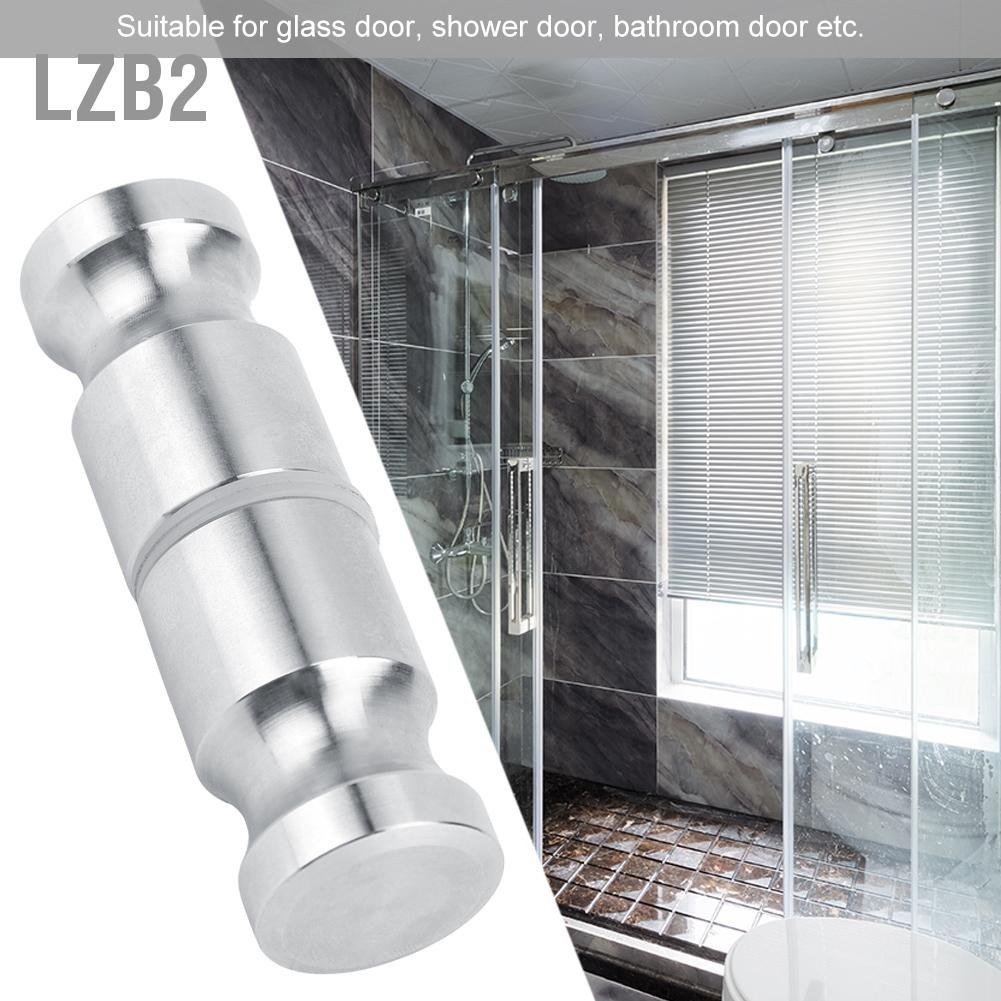 LZB2 สแตนเลสห้องอาบน้ำฝักบัวกระจกมือจับประตูดึงลูกบิดสำหรับห้องน้ำล็อคฮาร์ดแวร์ | Shopee Thailand