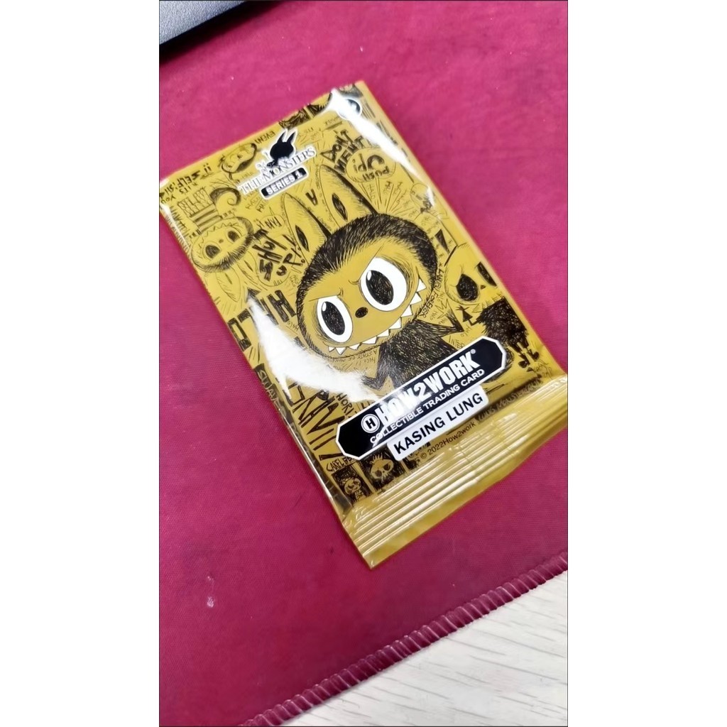 Labubu Zimomo HOW2WORK CTC Labubu Zimomo Collection Card Case Un ...