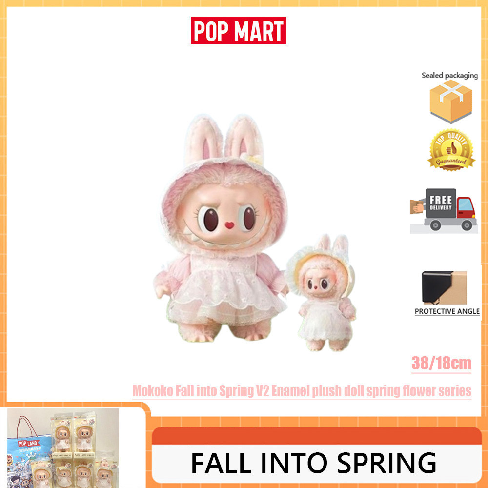 Pop MART Labubu Mokoko FALL INTO SPRING V.2 FALL INTO SPRING | Shopee Thailand