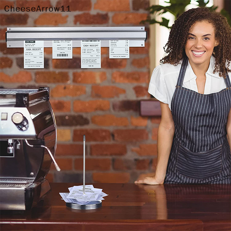 Che โต ๊ ะผู ้ ถือใบเสร ็ จสแตนเลสตรง Rod กระดาษ Memo ผู ้ ถือ Spike ...