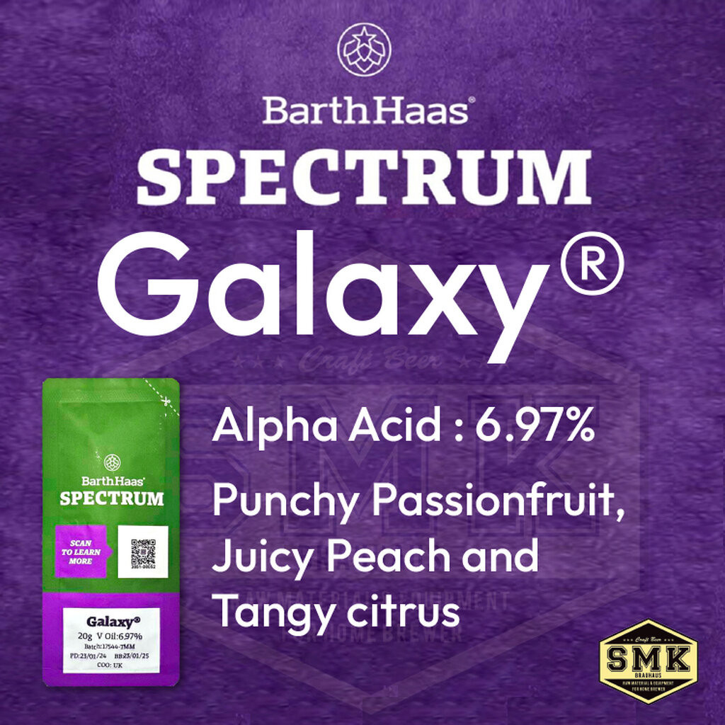 BARTH HAAS : HOPS SPECTRUM : Galaxy® : 20g. | Shopee Thailand
