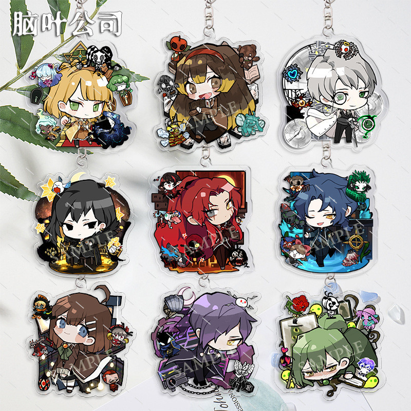 Lobotomy Corporation พวงกุญแจน่ารักผู้หญิง Malkuth Elijah Yesod อะคร ...