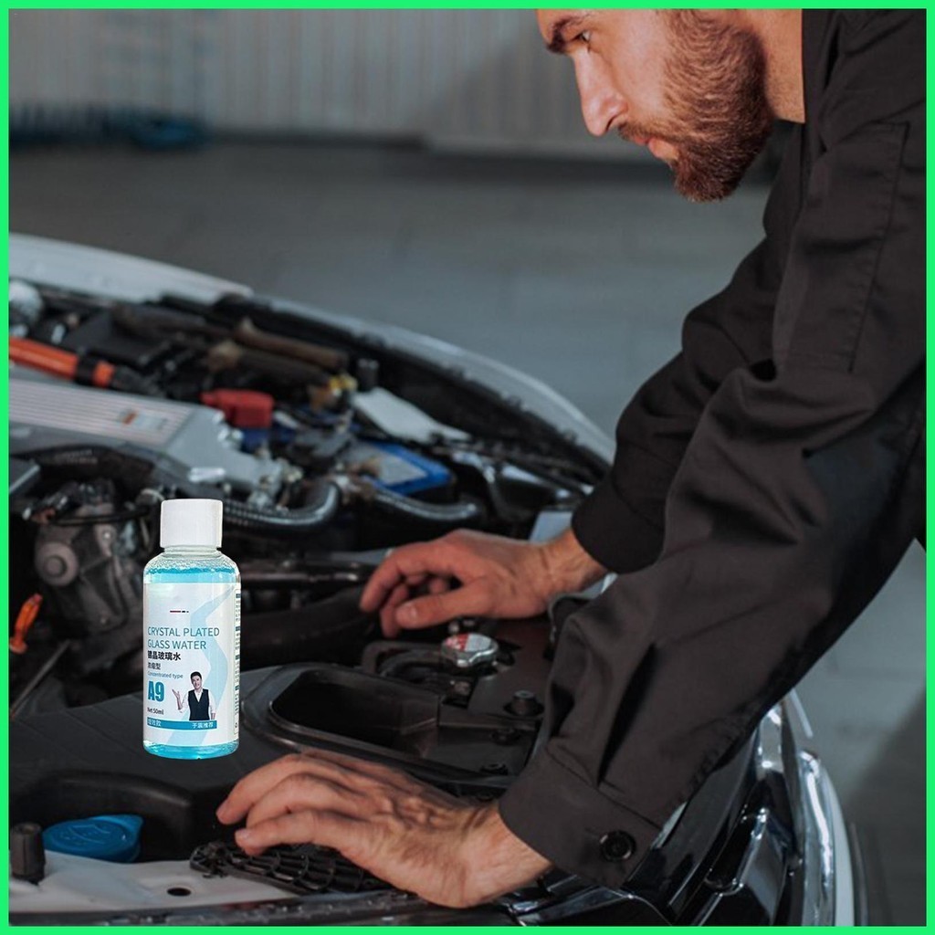 รถ Wiper Fluid 50ml กระจกรถยนต ์ Wiper เครื ่ องซักผ ้ า Fluid Window ...