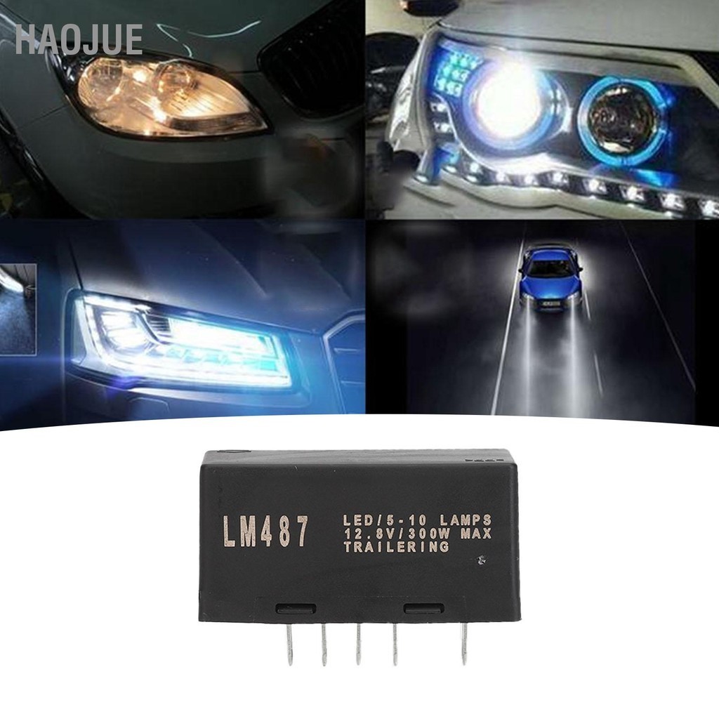 HaoJue LED Flasher Relay 300W 10 PIN TURN สัญญาณและอันตรายคำเตือน ...
