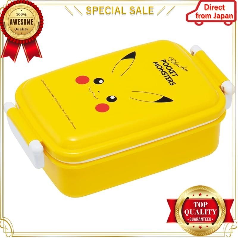 【Direct from JAPAN】Skater Bento Box 450ml Pocket Monster Pikachu F23 Antibacterial for Kids Made ...