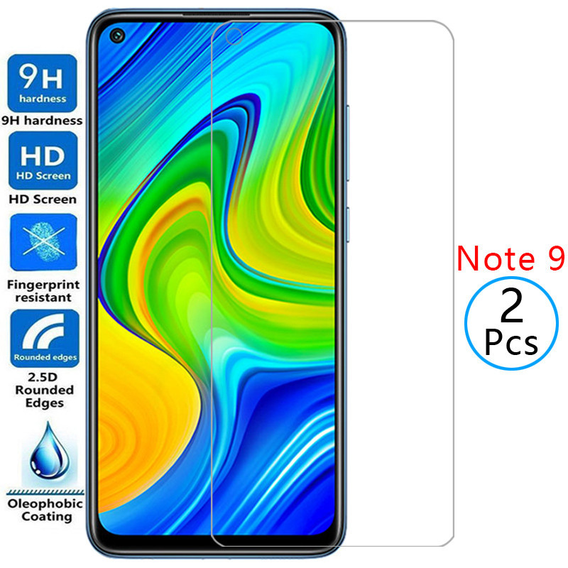 กระจกนิรภัยสําหรับ xiaomi redmi note 9 กระจกนิรภัยป้องกันหน้าจอบน note9 ...