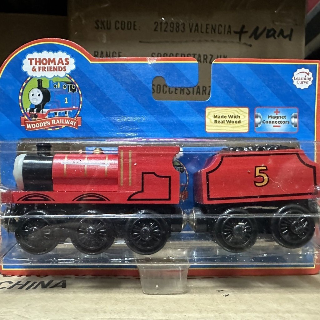 ของแท้ LC Thomas Thomas Thomas Wooden Magnet Track Train JAMES ยี่ห้อ ...