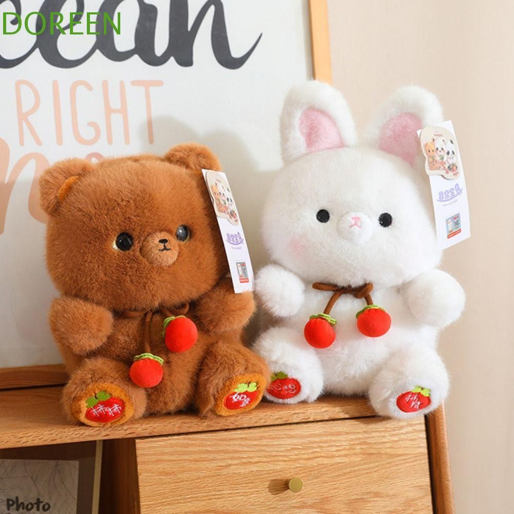 Doreen Persimmon Panda Plushies ตุ๊กตา, PP Cotton Collection Zoo Persimmon ตุ๊กตา Plush ...