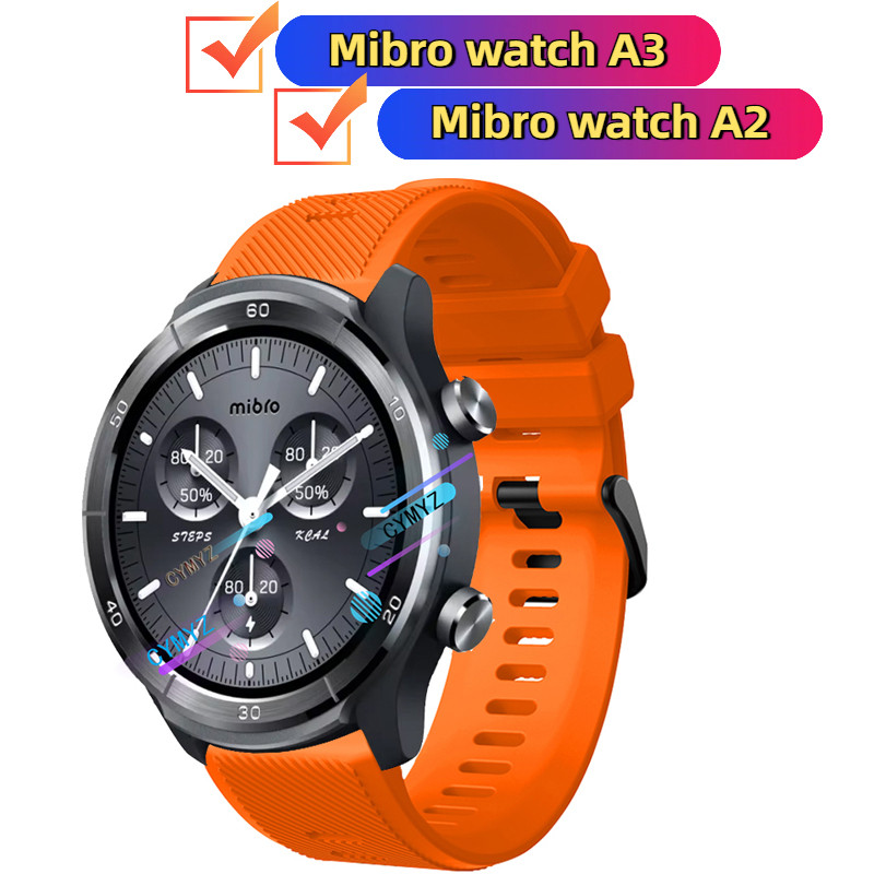 Mibro watch A2 A3 strap สายซิลิโคน Mibro watch A3 strap สายนาฬิกา สาย ...