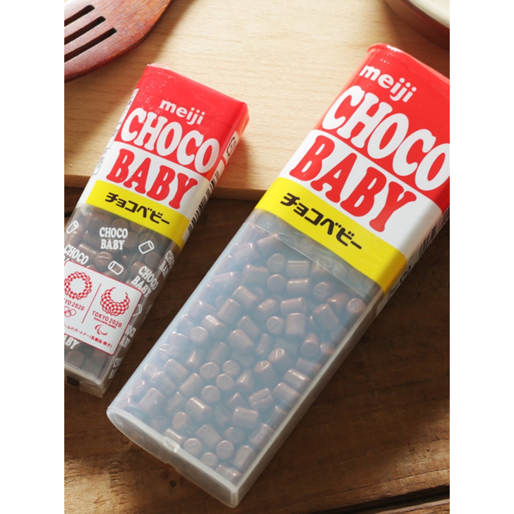 Japanese Imported Meiji Choco Baby Children's Chocolate Beans Internet ...