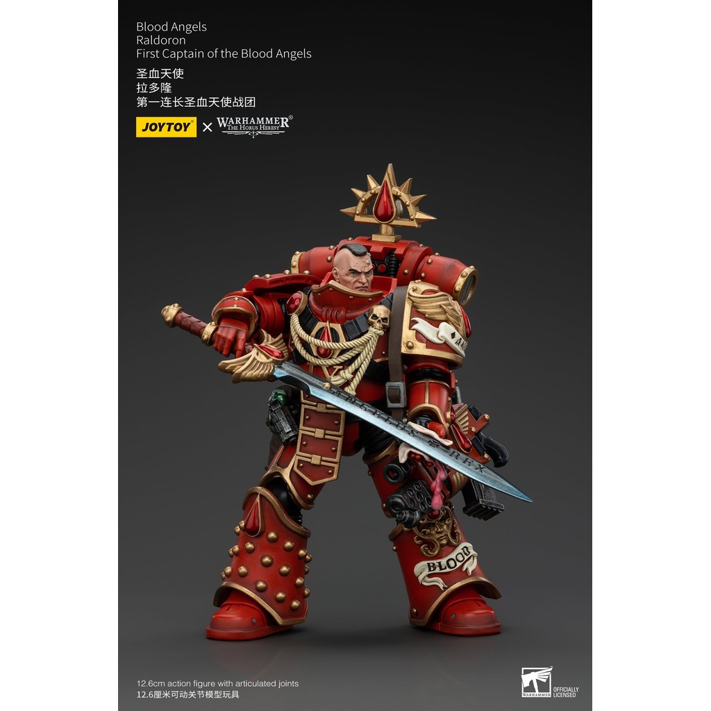 Blood Angels Raldoron First Captain of The Blood Angels - Warhammer ...