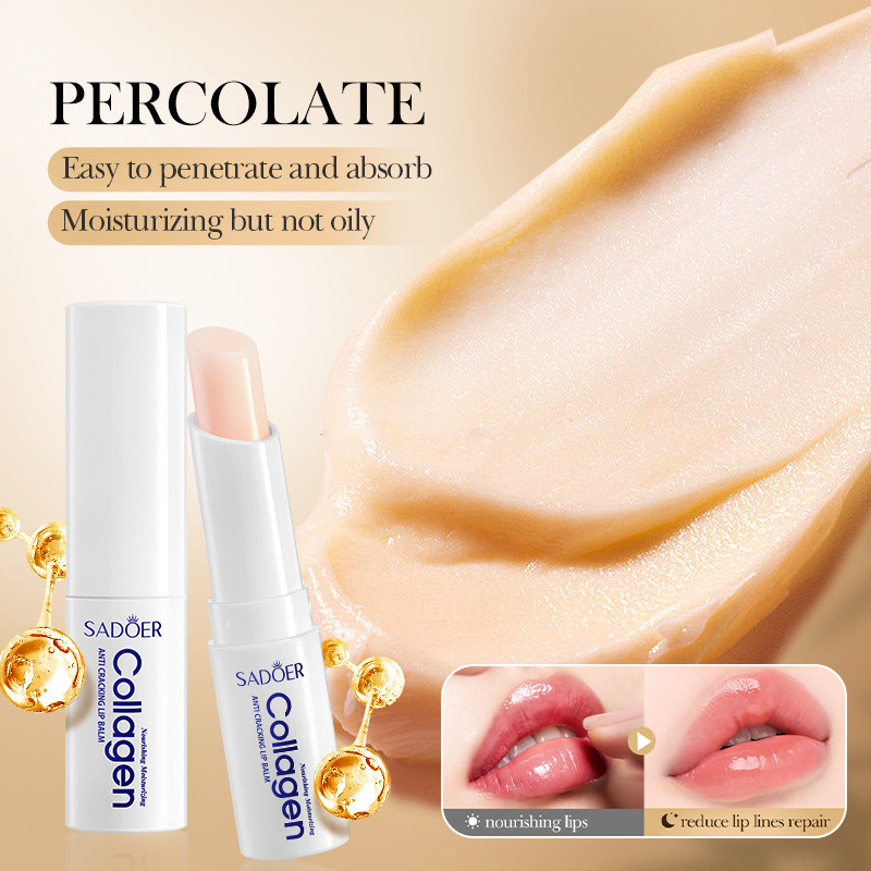 SADOER Coconut ลิปบาล์มมะพร้าว ให้ความชุ่มชื้น อ่อนโยน 2.7g | Shopee Thailand