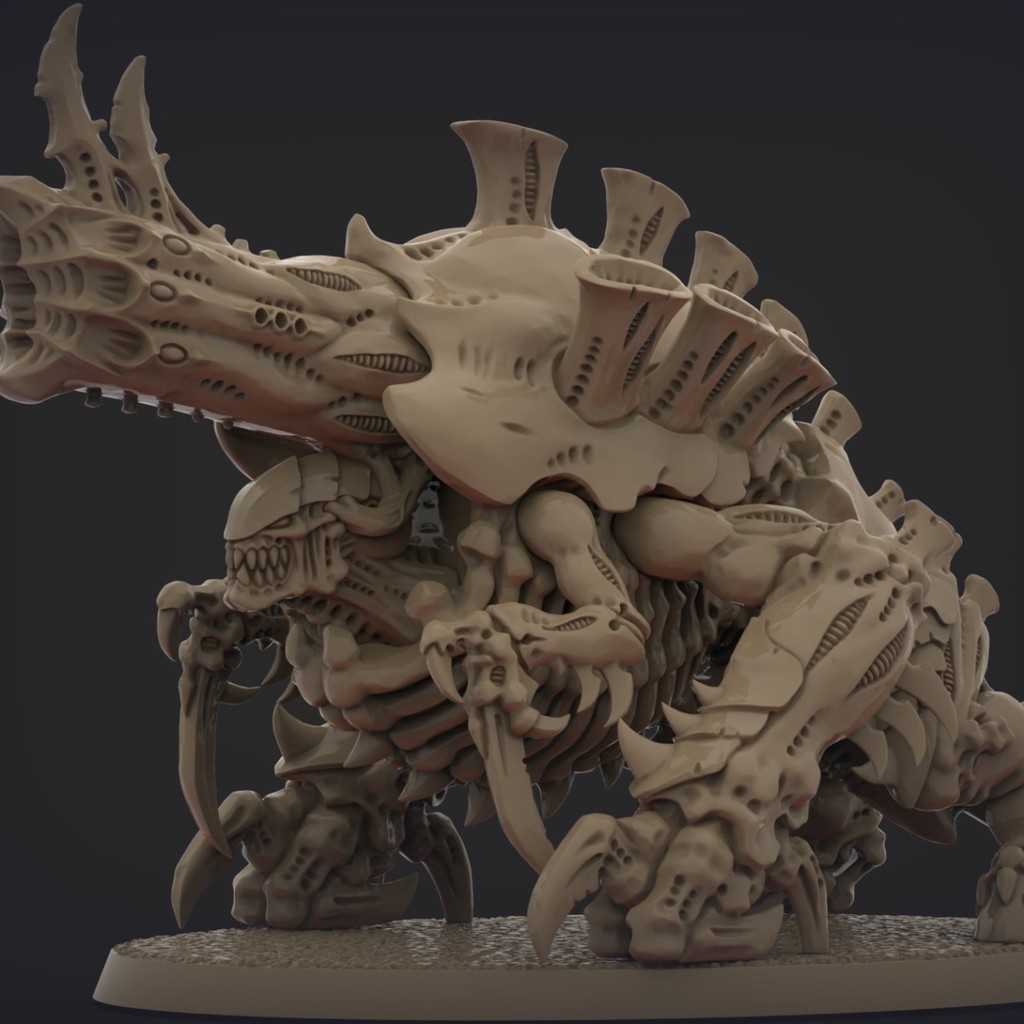 Warhammer 40K Tyron Zerg Ion Beast Cannon Cannonal Beasts พิมพ์แม่พิมพ์ ...