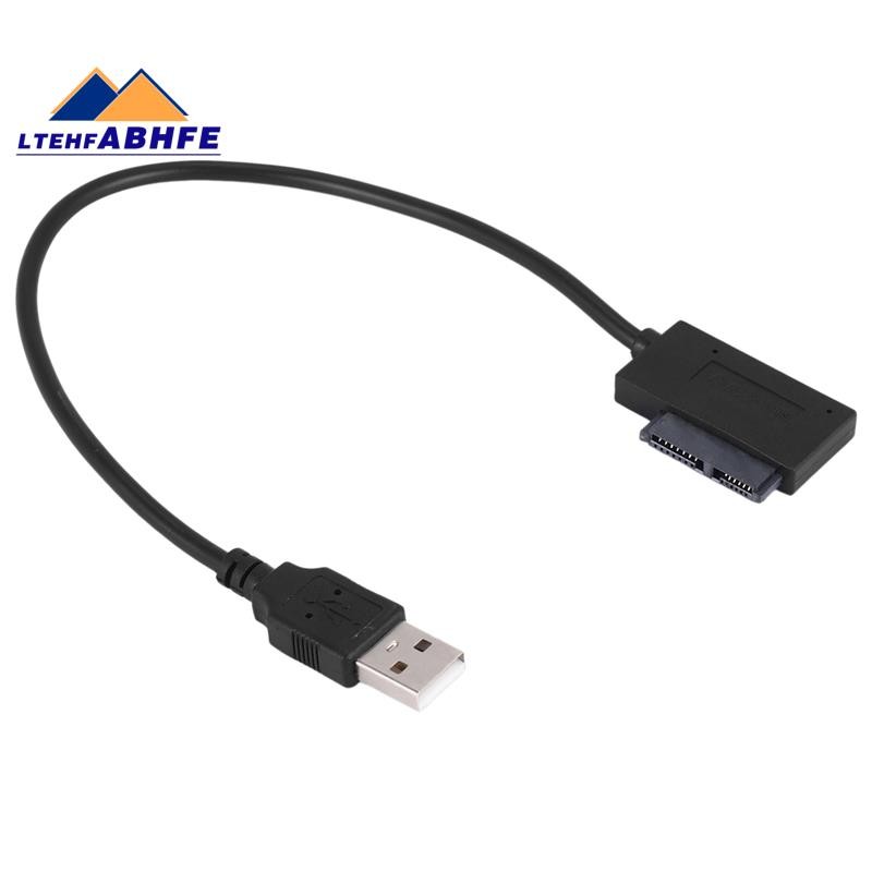 อะแดปเตอร์ USB PC 6P + 7P CD DVD Rom Sata เป็น USB 2.0 Converter ...
