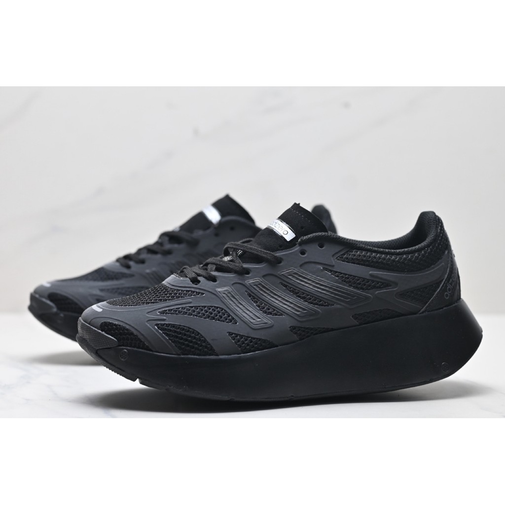 adidas Adizero Aruku Core Black Iron Metallic รองเท้าวิ่งสำหรับผู้ชาย ...