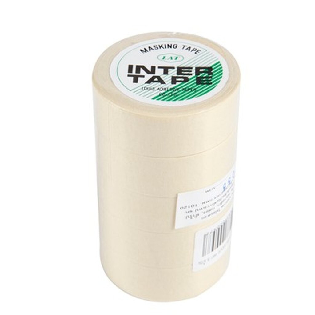 INTER TAPE เทป เทปกาว กระดาษกาว เทปกาวหนังไก่ 3/4 นิ้ว ตราอินเตอร์ ...