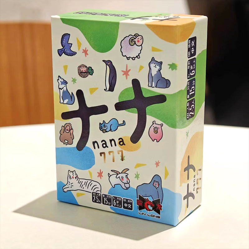 Board Game Nana Card Game 2nd Edition เกมกระดาน เกมไพ่นานา รุ่นที่ 2 (ผู้เล่น 2-5 คน, 15-30 นาที ...