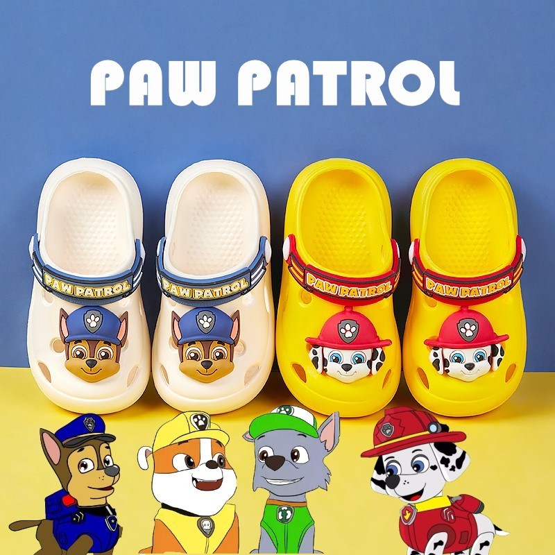 Cheerful Mario 13-19ซม Paw Patrol รองเท้าฤดูร้อนเด็ก การ์ตูน รองเท้าแตะ ...