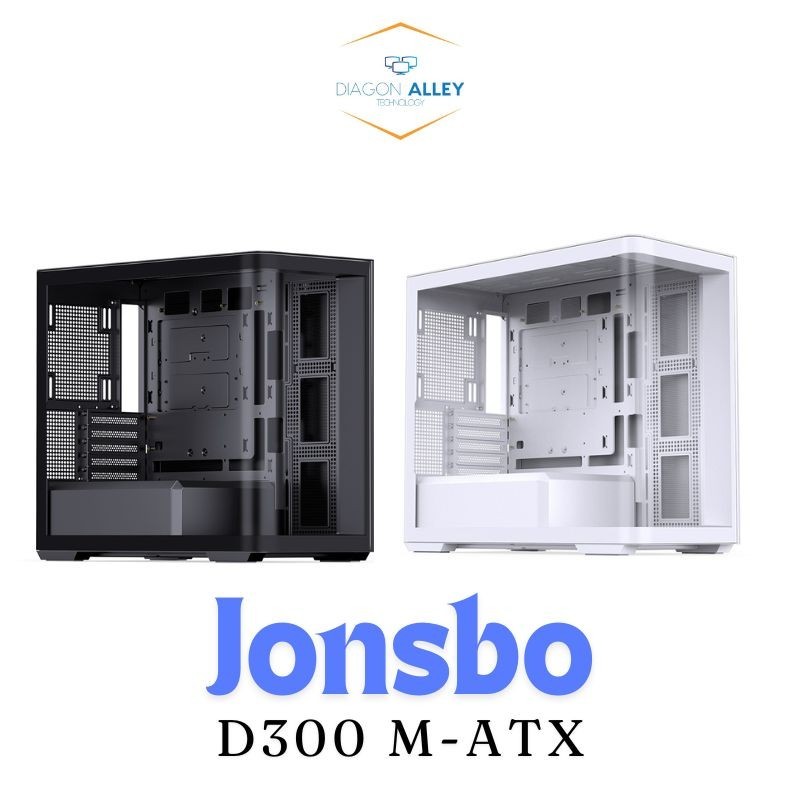 สินค้าพร้อมส่ง JONSBO D300 Micro-ATX Case เคสคอมพิวเตอร์ | Shopee Thailand