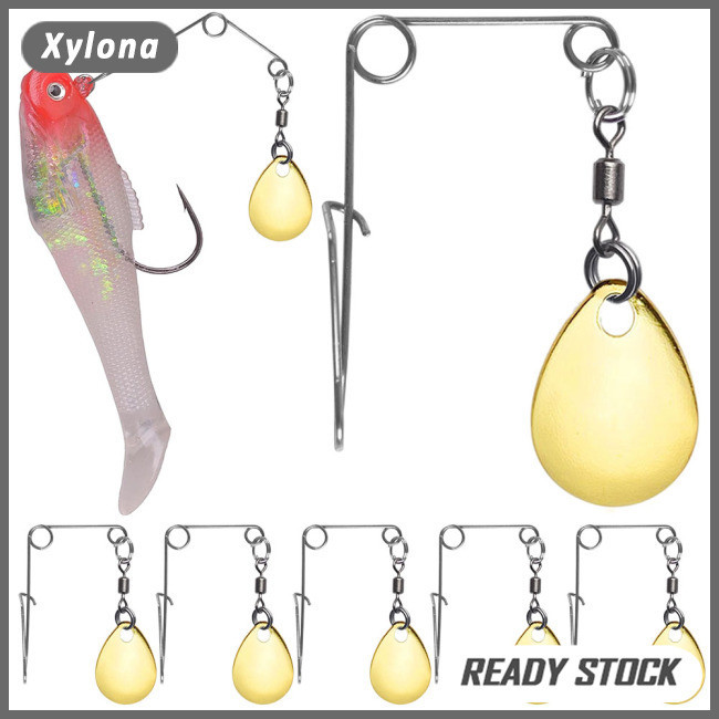 Xy 20 ชิ ้ นตกปลา Spinnerbait ลวดใบมีด Lure ทําอุปกรณ ์ Spinner Shaft ...