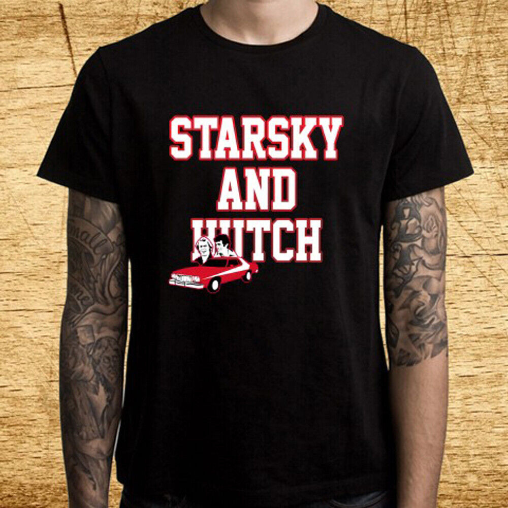 Starsky และ Hutch Retro Movie Poster Logo เสื้อยืดผู้ชาย | Shopee Thailand
