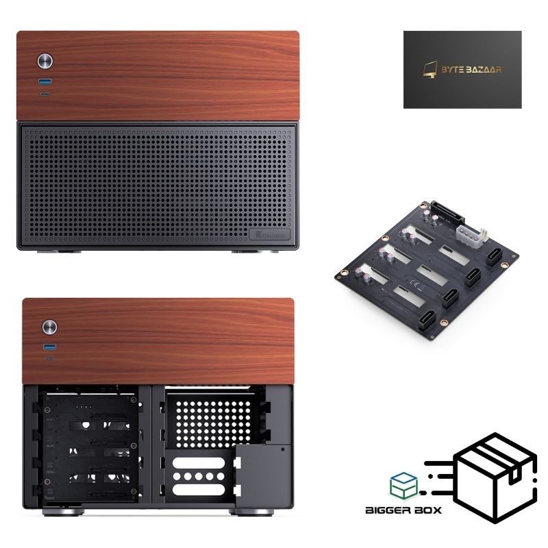 JONSBO N4 NAS CASE Micro ATX/ITX เคสแนส | Shopee Thailand