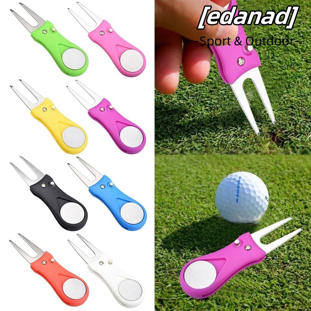 Edanad Golf Divot Tool, สแตนเลส Magnetic Ball Marker Head Golf Divot ...