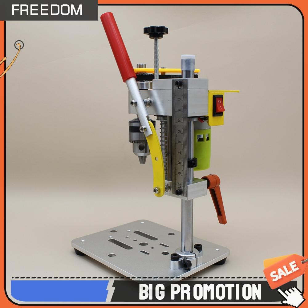 Mini Bench เจาะเครื่อง B10 Chuck Mini Desktop เจาะกด DIY ไม้โลหะเครื่องมือ | Shopee Thailand